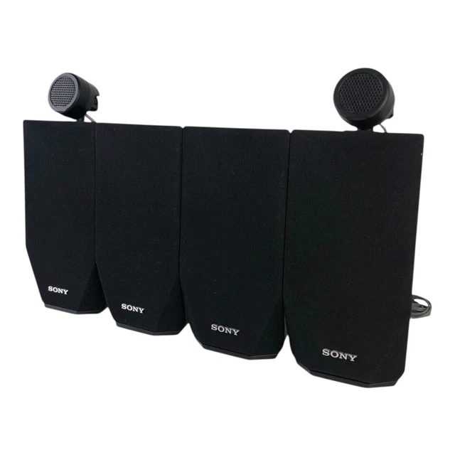 SONY SURROUND SOUND Speaker System 1 x SS-CTB121, 4 x SS-TSB121 Free ...