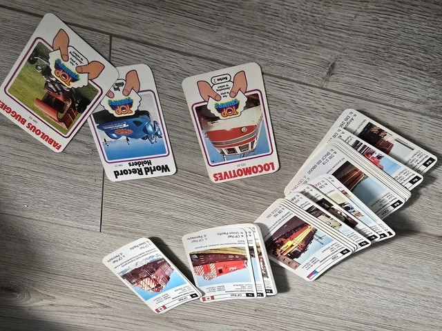 TOP TRUMPS LOCOMOTIVES Series 2 Vintage Train Card Game + Extras £15.06 ...