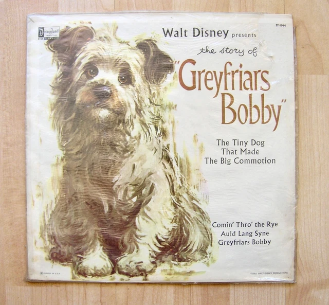 WALT DISNEY STORY of Greyfriars Bobby DISNEYLAND ST 1914 origine 1961 ...