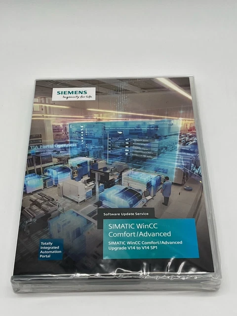 SIEMENS SIMATIC WINCC Comfort / Advanced Upgrade V14 SP1 EWK-SUS1147019 ...