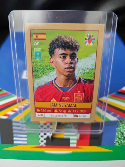 UEFA EURO 2024 BIH Sticker Rookie Lamine Yamal - EM EUR 1,00 - PicClick IT