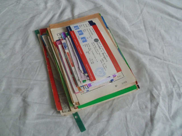 MY PRIVATE COLLECTION Scottish football Programmes & Tickets 111 in ...