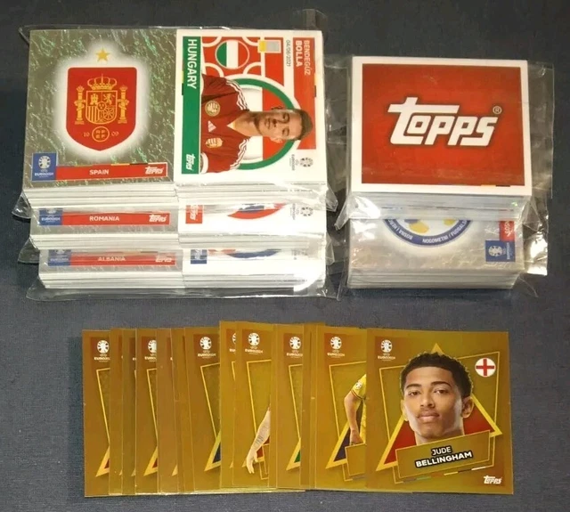 TOPPS UEFA EURO 2024 GERMANY - Complete Sticker Album! 707 Stickers Set ...