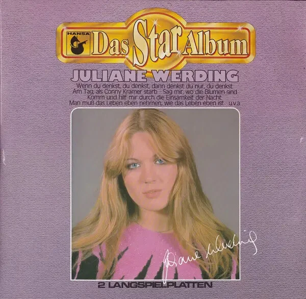 JULIANE WERDING DAS Star Album NEAR MINT Hansa 2xVinyl LP EUR 47,95 ...