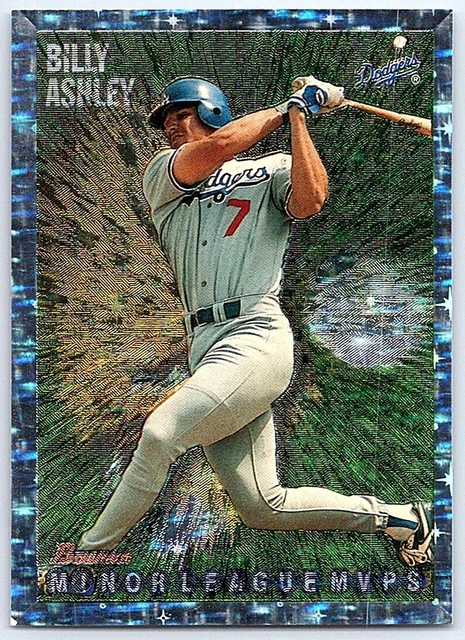 1995 BOWMAN FEUILLE d'argent Billy Ashley Los Angeles Dodgers #223 EUR ...