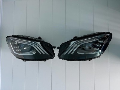 MERCEDES S-CLASS W222 Headlight Multibeam Full LED Restyling Left Right ...