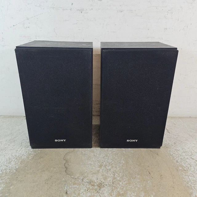 SONY SS-CEH15 MICRO Bookshelf Hi-Fi Stereo Speakers, 15w Tested And ...