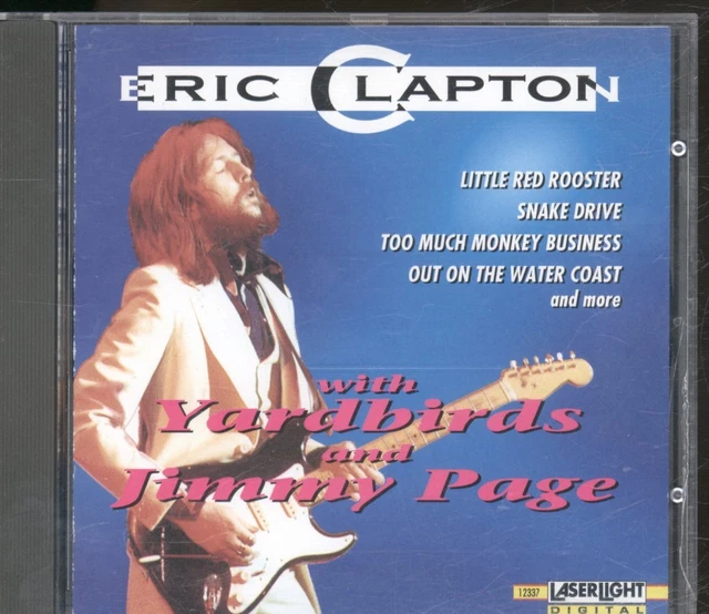 ERIC CLAPTON ERIC Clapton - With Yardbirds and Jimmy Page CD Europe ...