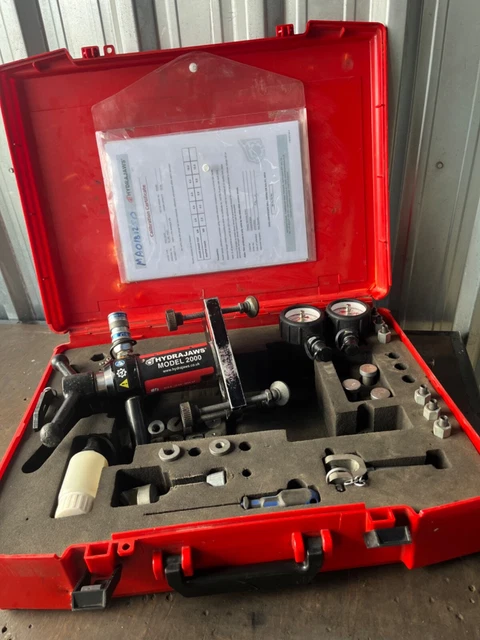 HYDRAJAWS MODEL M2000 Anchor Pull Tester Testing Kit Hilti VAT Included ...