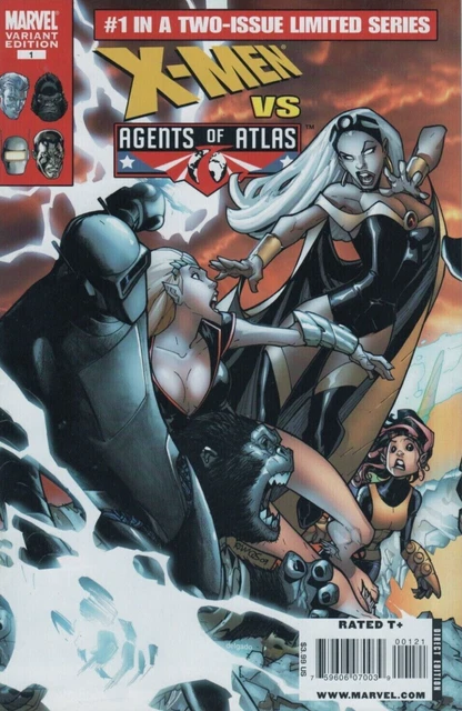 X-MEN VS AGENTS of Atlas #1 Variants Comic 2009 - Marvel Comics - Wolverine $14.99 - PicClick AU