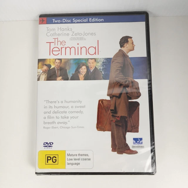 THE TERMINAL DVD 2004 Tom Hanks Comedy Rated PG Region 2 & 4 $9.47 ...