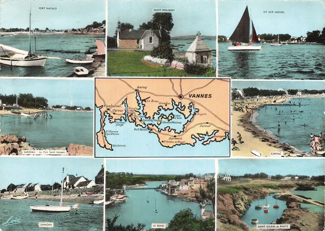 56 LE GOLFE Du Morbihan La Carte EUR 5,90 - PicClick FR