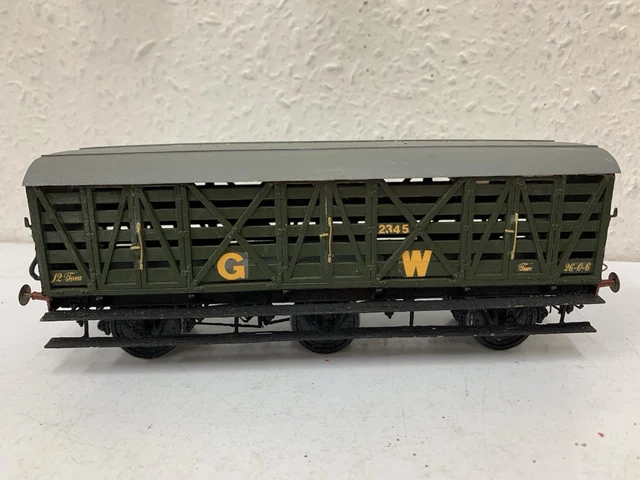 SLATERS O GAUGE Model Railway Gwr 6 Wheeled Siphon Milk Wagon £39.99 - PicClick UK