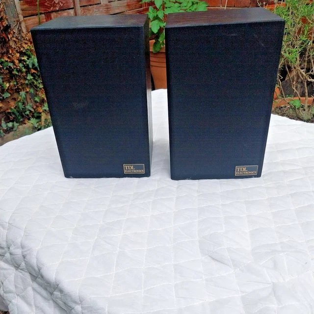 TDL ELECTRONICS NEAR Field Monitor Bookshelf Speakers. £63.08 - PicClick UK