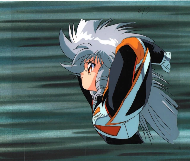 ABENTEUER! ICZER-3 ICZER Reborn OVA Anime Cel Animation Kunst Toshihiro ...