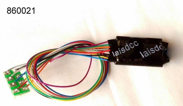 DECODEUR 8 POLES NEM 652 DCC moteur + 4 fonction Decoder digital ...