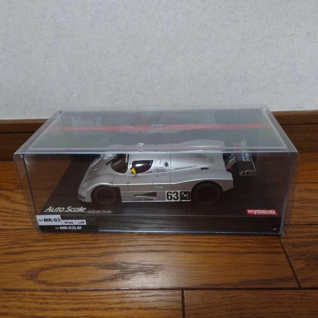 KYOSHO MINI-Z AUTO Scale Sauber Mercedes C9 No.63 Le Mans 1989 MZP333S ...