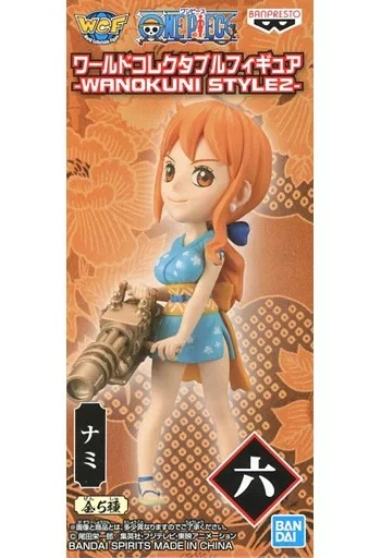 FIGURINE DE COLLECTION Nami One Piece WCF World style Wanokuni Vol.2 ...