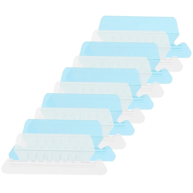 20 PCS DETACHABLE File Folder Tabs Label Insert Clear for Hanging ...