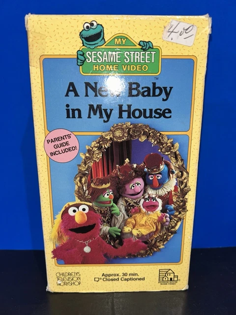SESAME STREET A New Baby In My House VHS 1994 Random House Home Video ...
