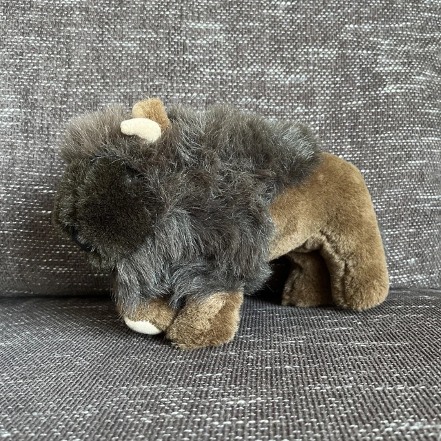 LUSH PLUSH SOFT Toy Cuddly Bison Buffalo 🦬 Plushie Stuffed Animal 10” £ ...