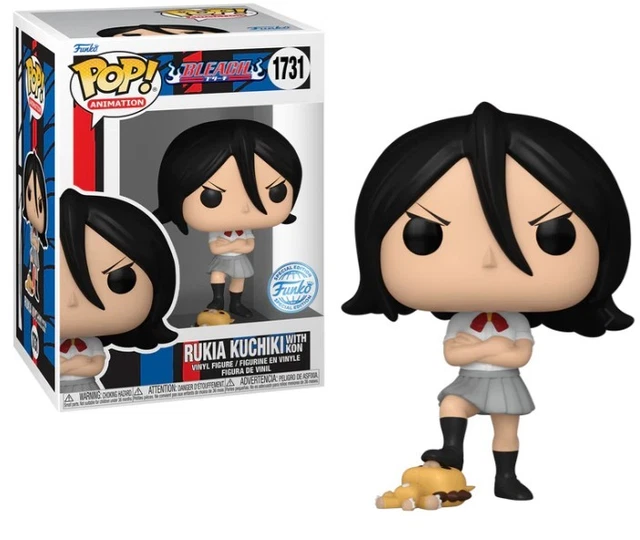 FUNKO POP! BLEACH Animation 1731 Rukia with Kon EUR 36,99 - PicClick IT