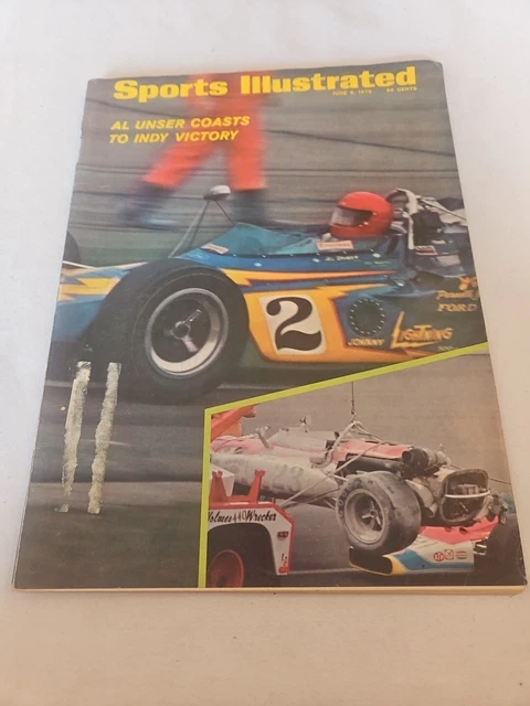 1970 JUNE 8, Sports Illustrated Magazine, Al Unser Indy Coasts To ...