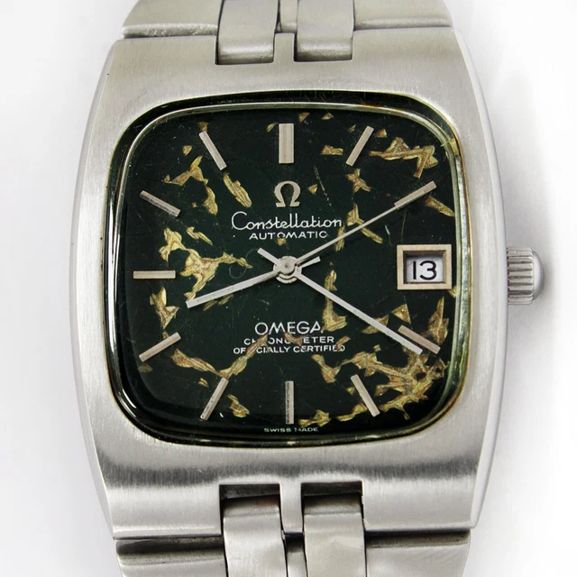 OMEGA CONSTELLATION CHRONO Original Patina Aged Dial Vintage Watch ...