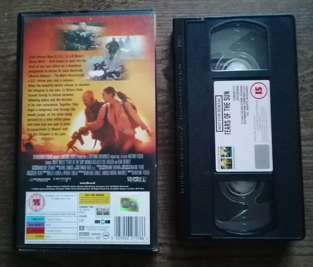TEARS OF THE Sun VHS Video Cassette. 2003 £3.00 - PicClick UK