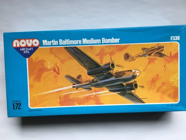 MARTIN BALTIMORE - 1/72 Plastic Model Kit by Novo £8.80 - PicClick UK