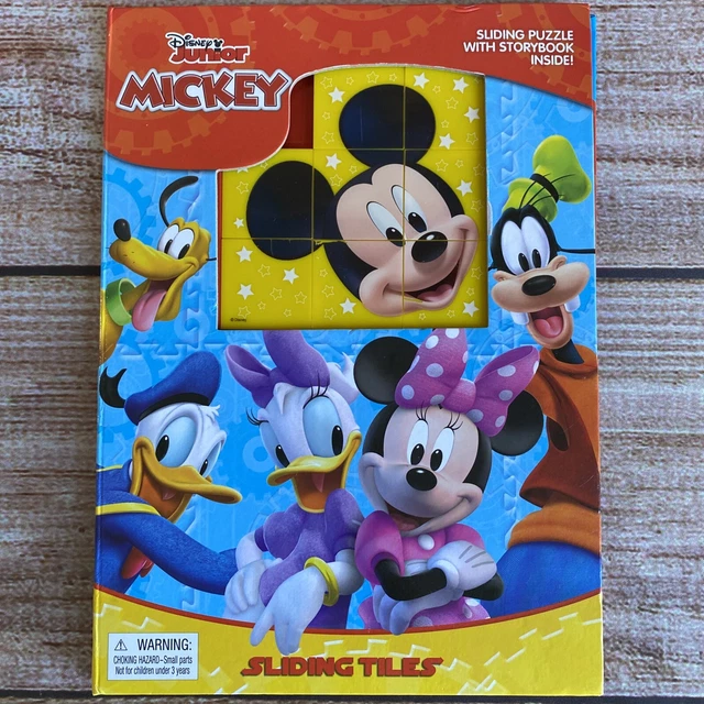 DISNEY JUNIOR MICKEY Sliding Tiles with Storybook ~ $10 flat rate post ...