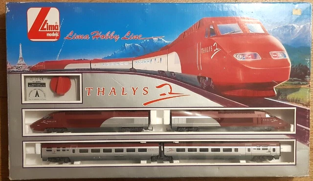 COFFRET TGV THALYS RARE complet SNCF HO 1/87 LIMA l106540t train électrique EUR 99,99 - PicClick FR