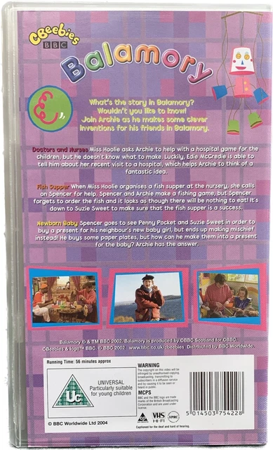 CBEEBIES 'BALAMORY: ARCHIE'S Inventions - VHS Video - Sealed £15.99 ...