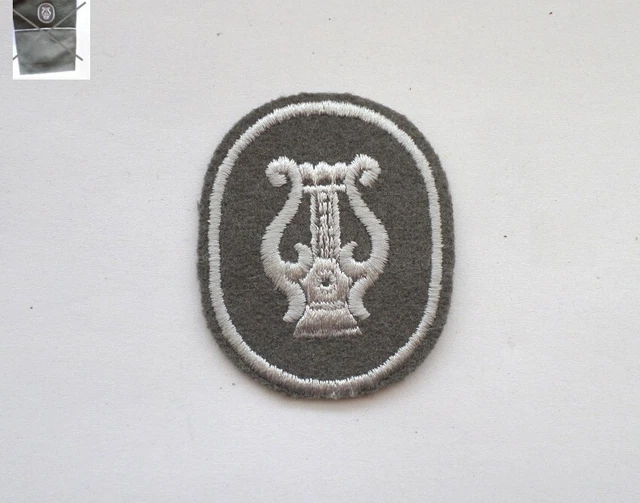 DDR NVA GRENZTRUPPEN Musiker Aufnäher Abzeichen für Uniform , East ...