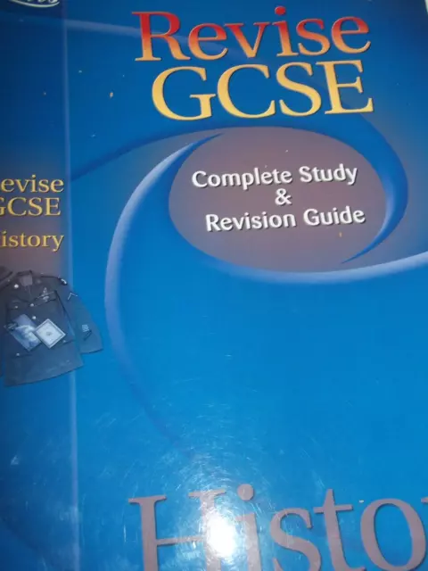 REVISE GCSE HISTORY Complete study & revision guide. $6.32 - PicClick