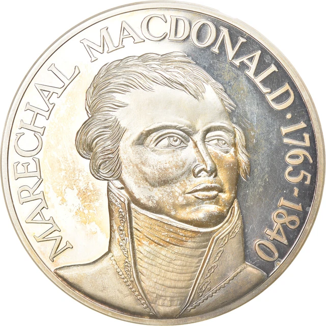 FRANCE, MÉDAILLE, NAPOLÉON Ier, Maréchal Macdonald, History, 1976, FDC ...