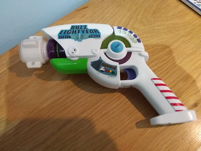 DISNEY PIXAR BUZZ lightyear space ranger gun lights and sounds £8.00 ...
