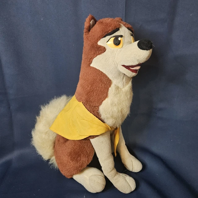 RARE 1995 UNIVERSAL Studios Balto Plush Jenna Husky Sitting Down VTG ...