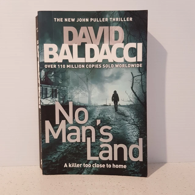 NO MAN'S LAND by David Baldacci John Puller Series Book #4 Large ...