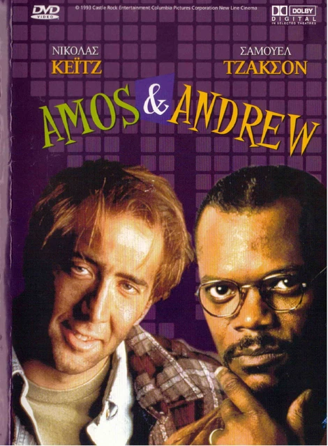 AMOS & ANDREW (Nicolas Cage, Samuel L. Jackson, Dabney Coleman) (1993 ...