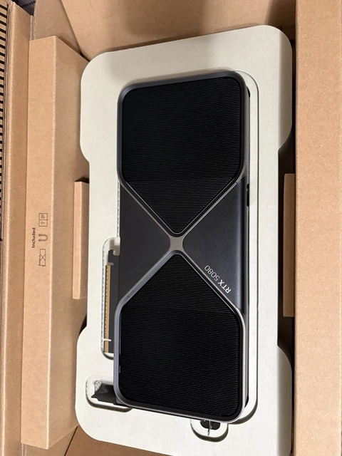 NVIDIA GEFORCE RTX 5080 Founders Edition 16GB GDDR7 - BRAND NEW $1,936. ...