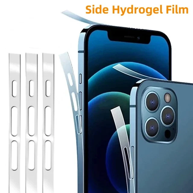 SIDE HYDROGEL FILM For iPhone 17 Pro Air 16e Anti-Scratch Frame Border ...