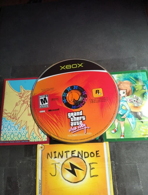 GRAND THEFT AUTO: Vice City (Microsoft Xbox, 2003) disc only $3.00 ...