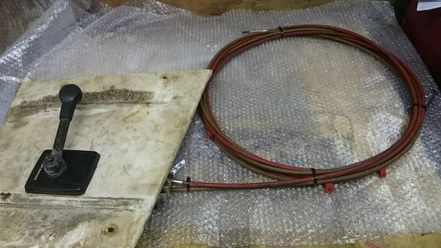 VOLVO PENTA BOAT control unit. throttle and gears with 17ft cables £60. ...