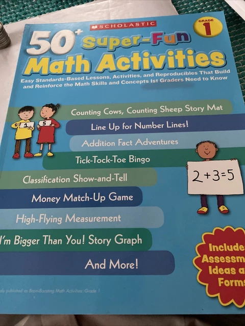 50+ SUPER-FUN MATH Activities : Easy Standards-Based Lessons ...