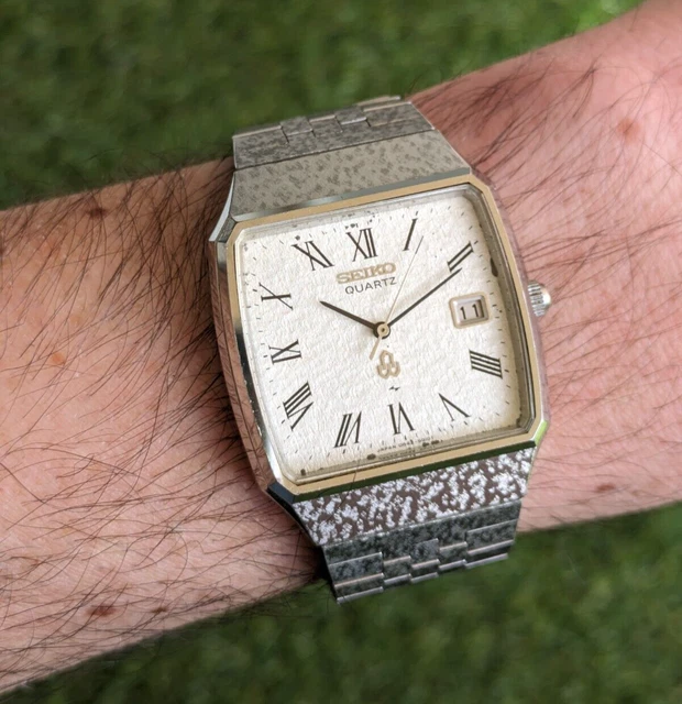 MONTRE SEIKO KING Quartz en Boîte- 0842-5010 - 1976 - Pile neuve ...