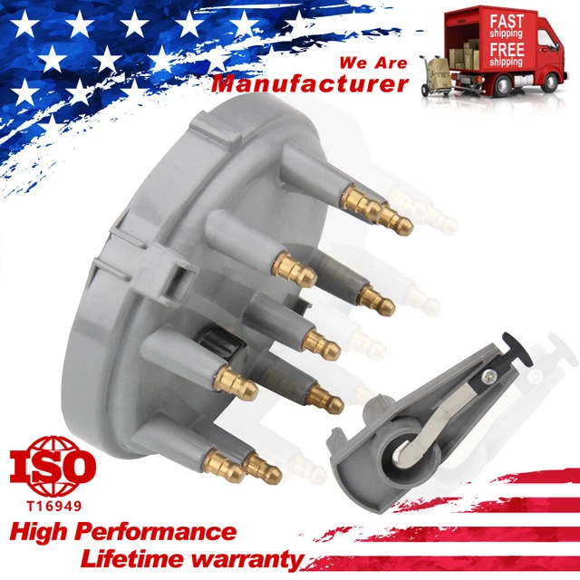 HEAVY DUTY DISTRIBUTOR Cap and Rotor Kit 8234 for Ford F-150 F-250 E150 ...