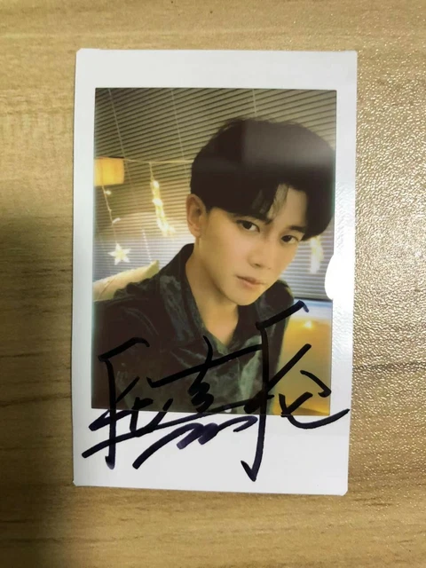 ALLEN REN JIALUN Autographed Polaroid COLLECTION Chinese Actor 2022 $49 ...