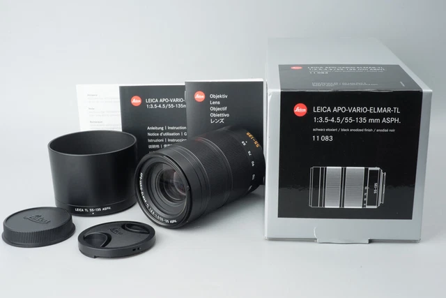 LEICA APO VARIO Elmar-TL 55-135mm F/3.5-4.5 ASPH. Lens for L / TL Mount ...