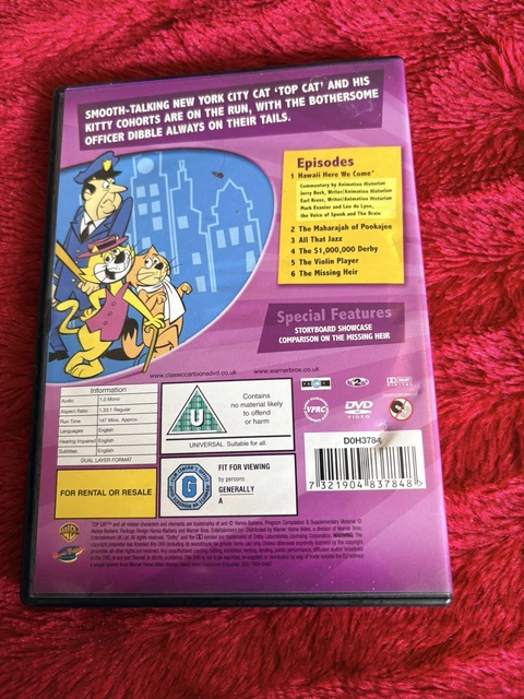 TOP CAT - Volume 1 : DVD - Original Hanna-Barbera Retro Children's TV ...